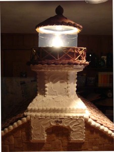 How to Make a Lighthouse out of Sugar Cookies and Icing